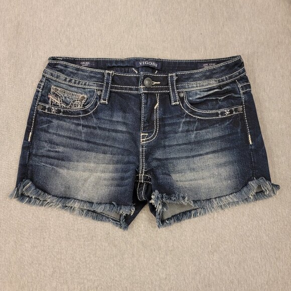 Vigoss | Shorts | Vigoss Legacy Stretch Sz 78 X 35 Dark Blue Denim Jean ...